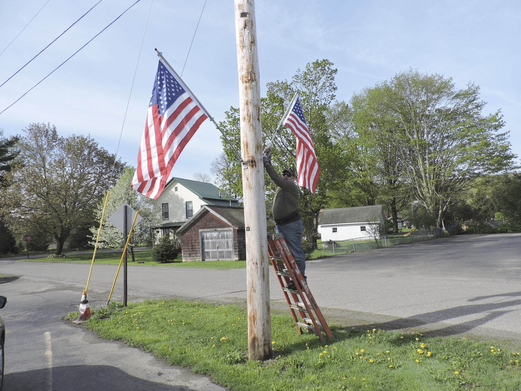Flying the American flags for Memorial Day | News, Sports, Jobs ...